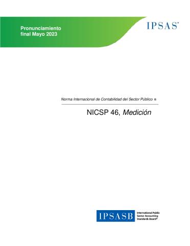 NICSP 46, Medición | IPSASB
